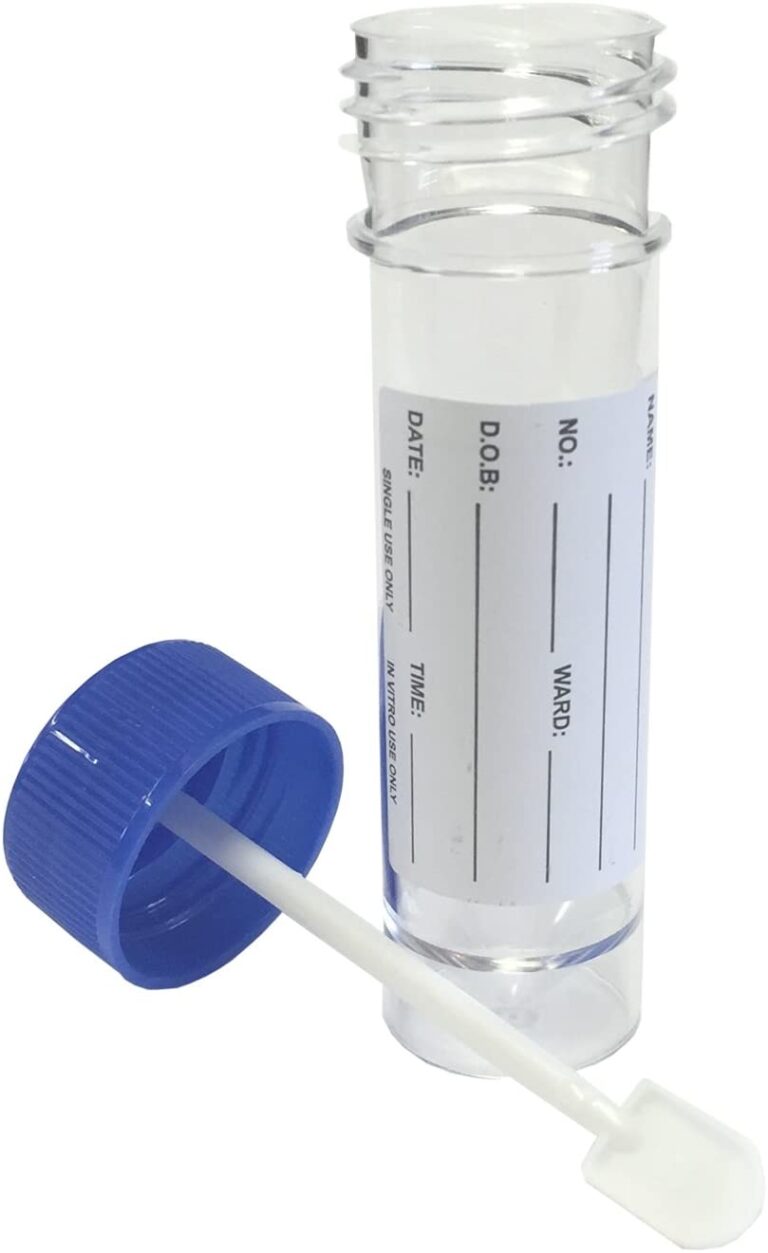 FAECAL SAMPLE BOTTLE (30ML) (1 box of 10) – Pharma Medicare